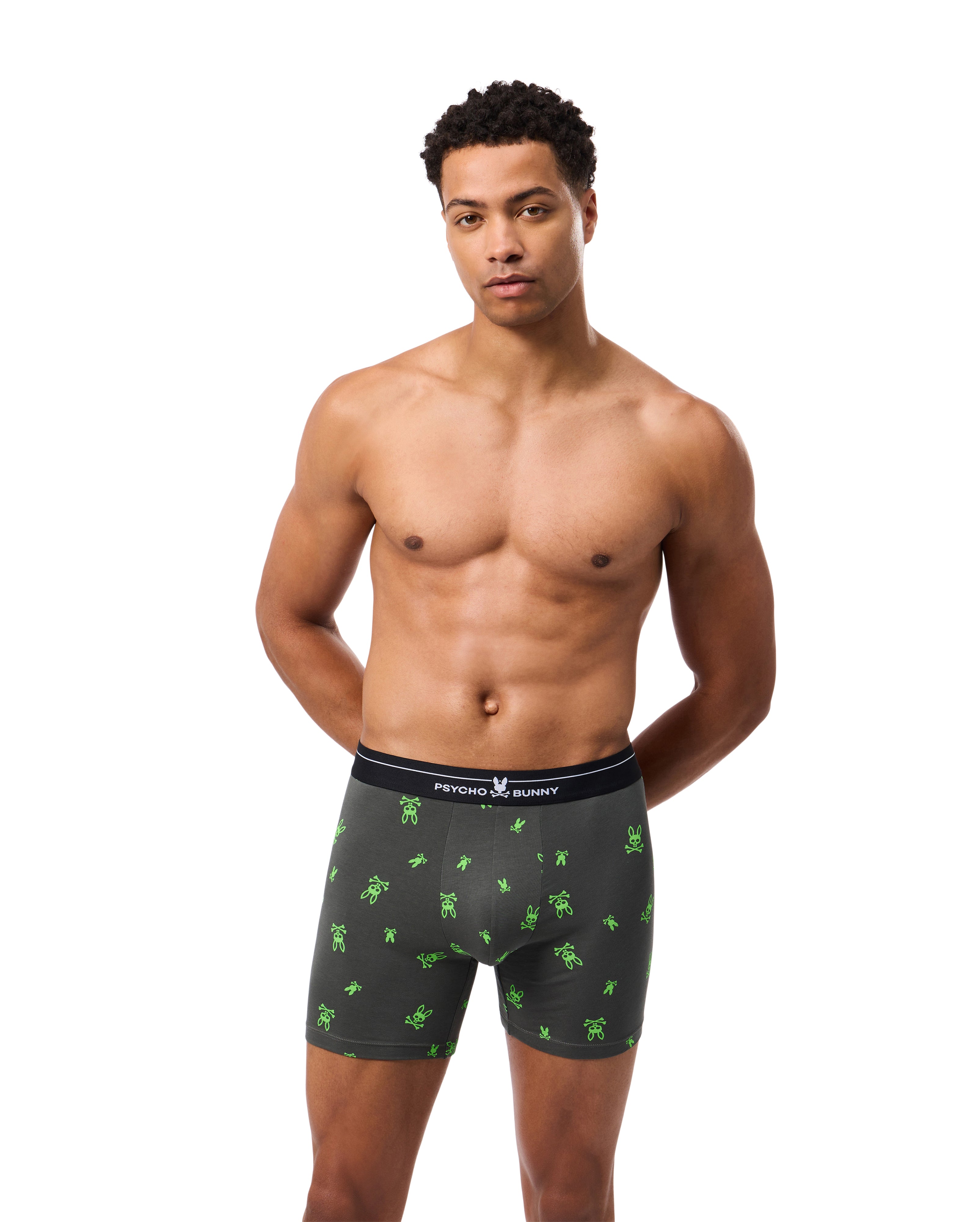 psycho bunny ropa interior fantasia hombre verde b6v960d200urc – El ...
